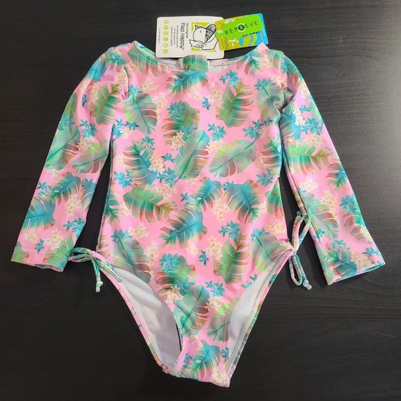 Flap Happy | Swim | Flap Happy Girls Swimsuit Long Sleeve Upf 5 Charlie ...